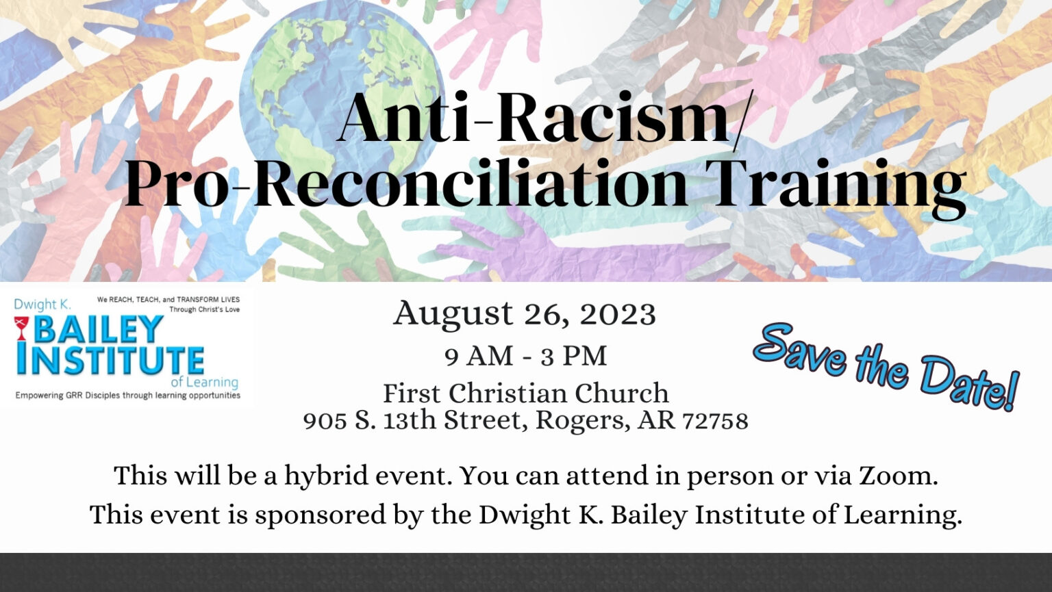 Anti-Racism/Pro-Reconciliation Training - Great River Region Disciples