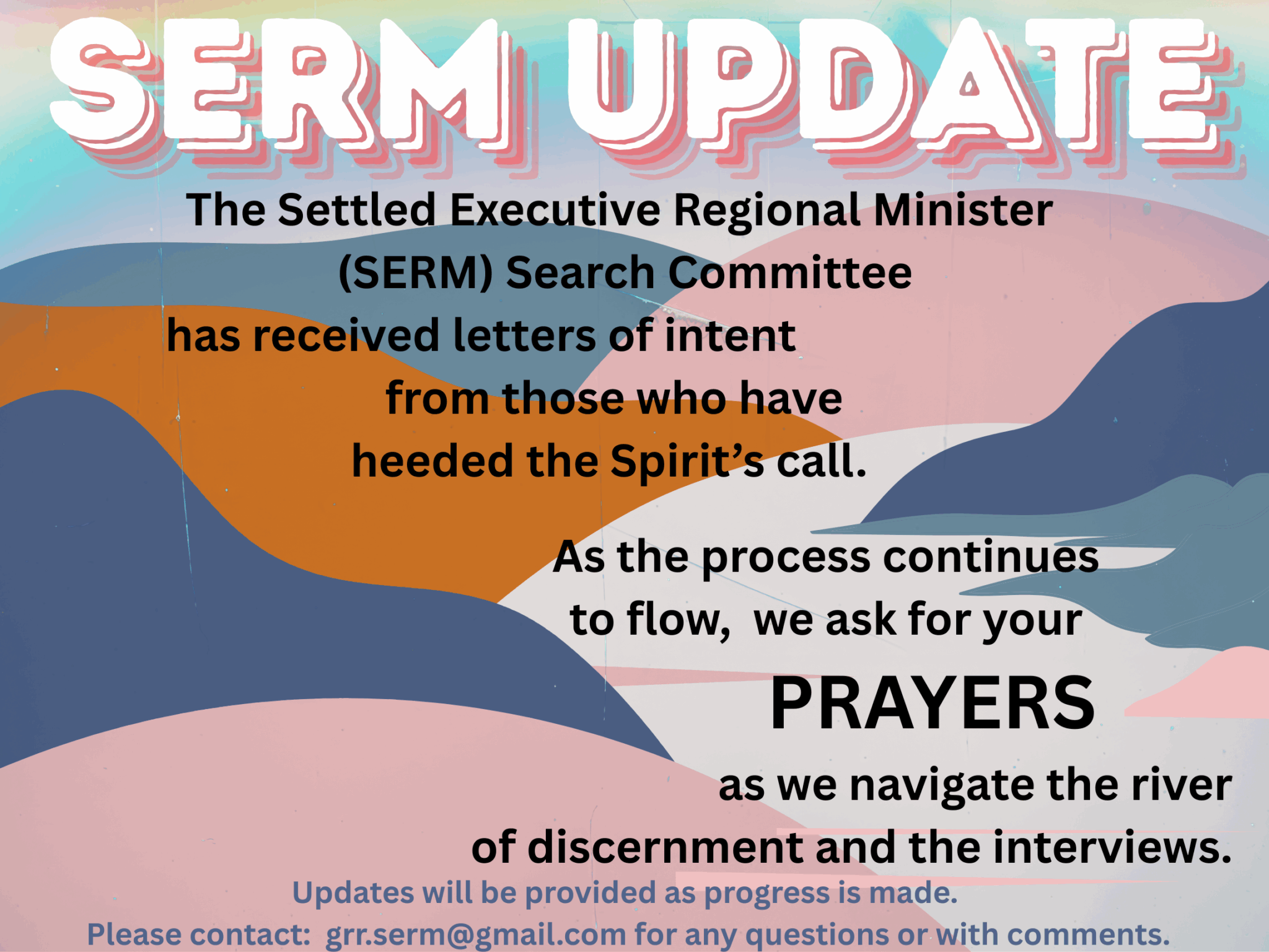 Executive Regional Minister Search - Great River Region Disciples